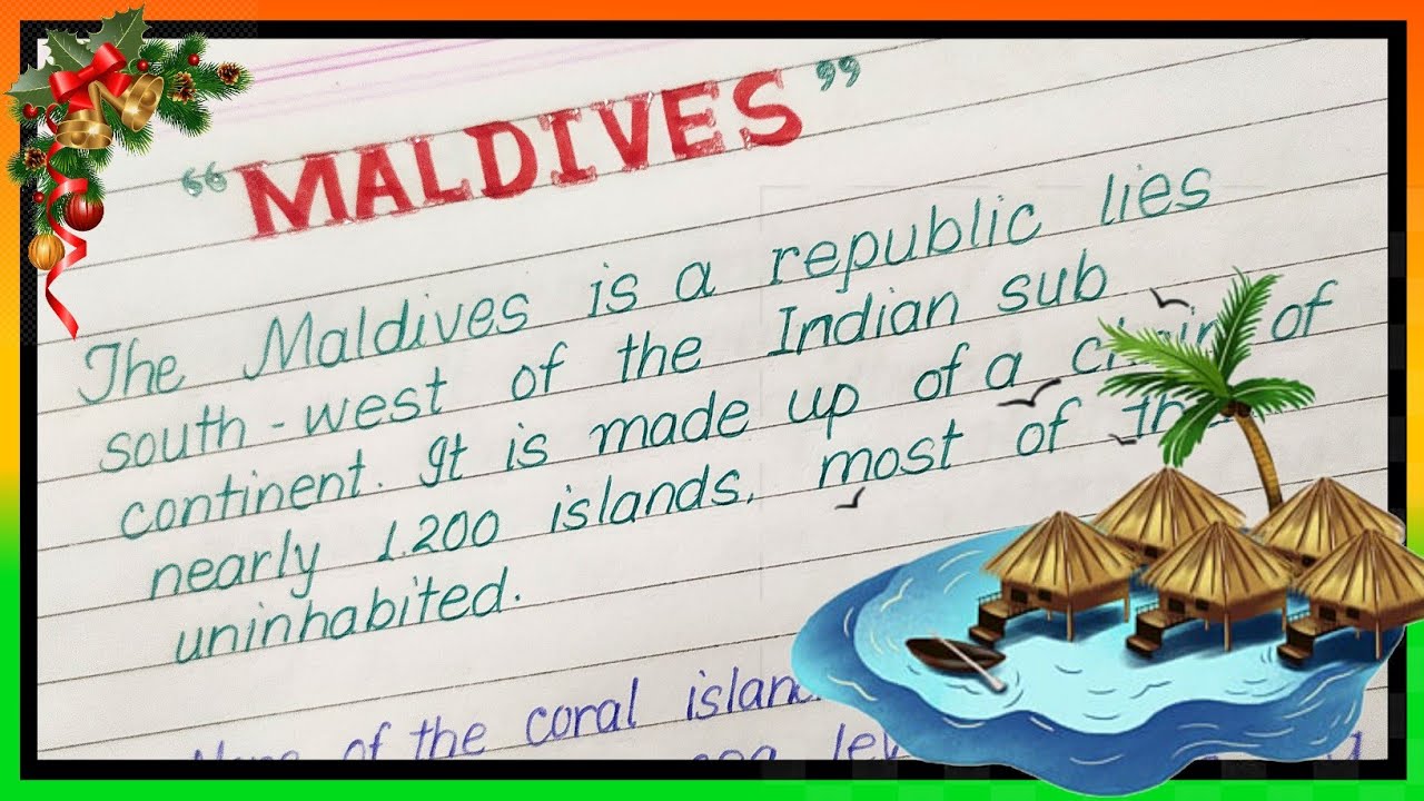 Short note on Maldives | Essay on Maldives | Facts about Maldives ...