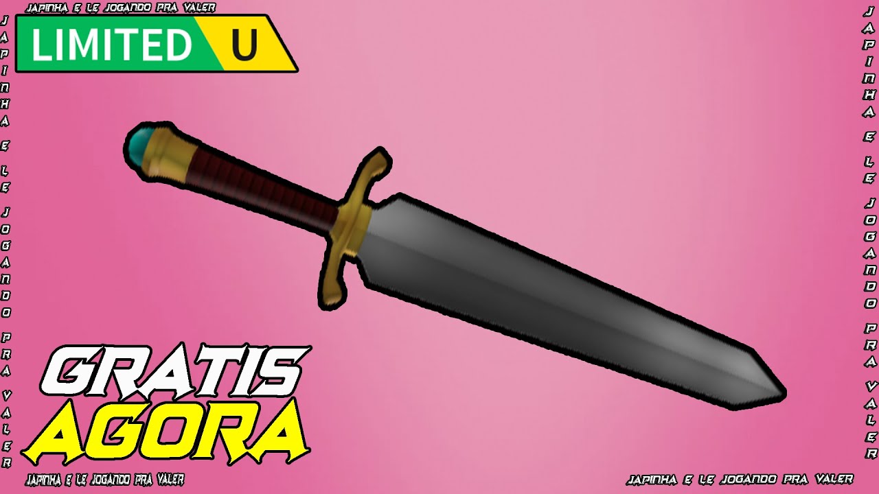 Espada Z Lendária Limited UGC Grátis agora no Roblox Evento 2023 FREE ...