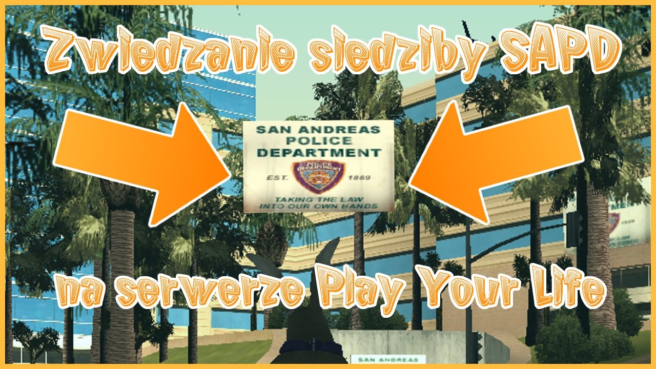 Zwiedzanie siedziby SAPD | MTA Pylife #3 - YouTube