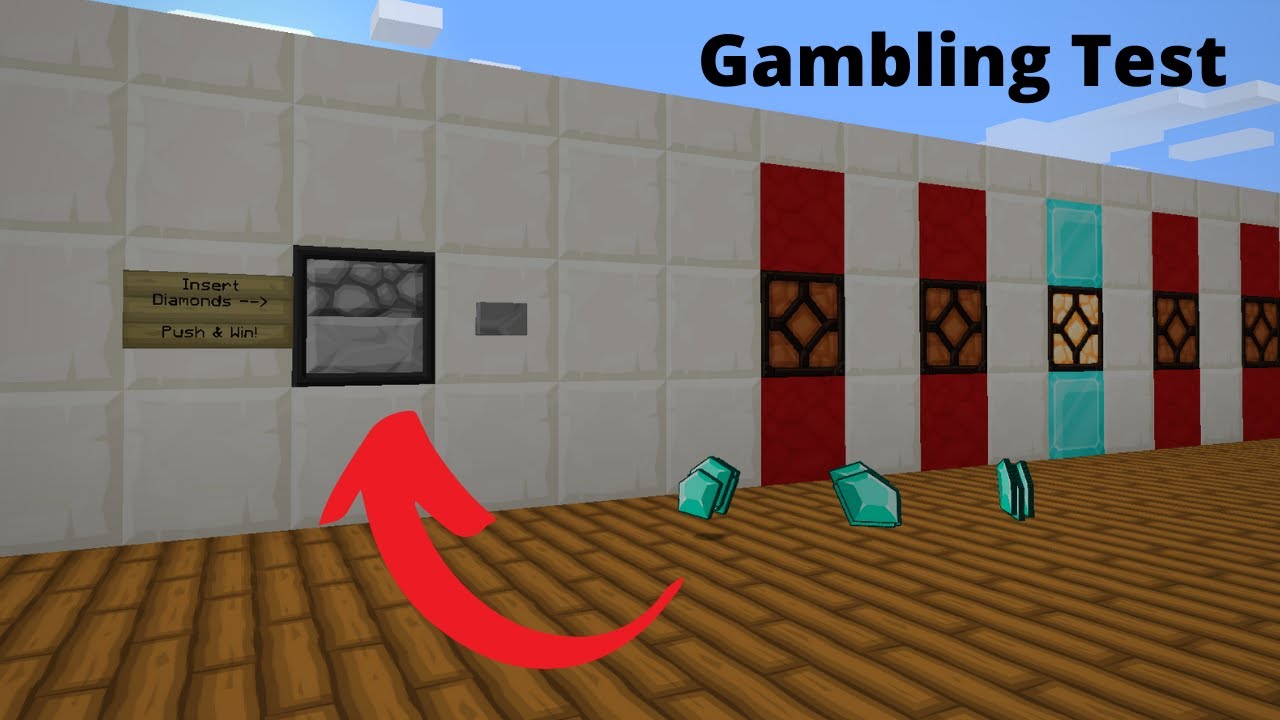 Minecraft Compact Gambling Machine | Java 1.16+ Redstone TEST - YouTube