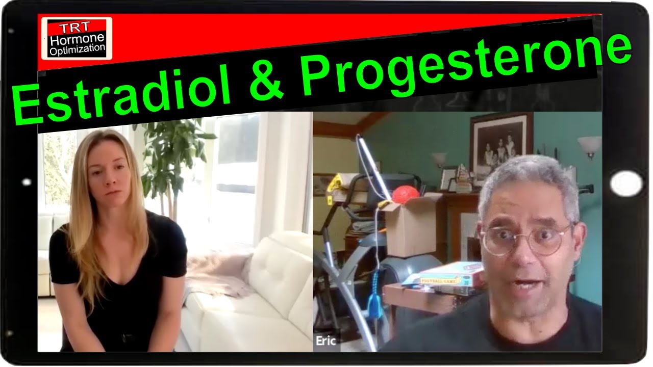 Dr Eric Serrano: Women's HRT Estradiol & Progesterone - YouTube
