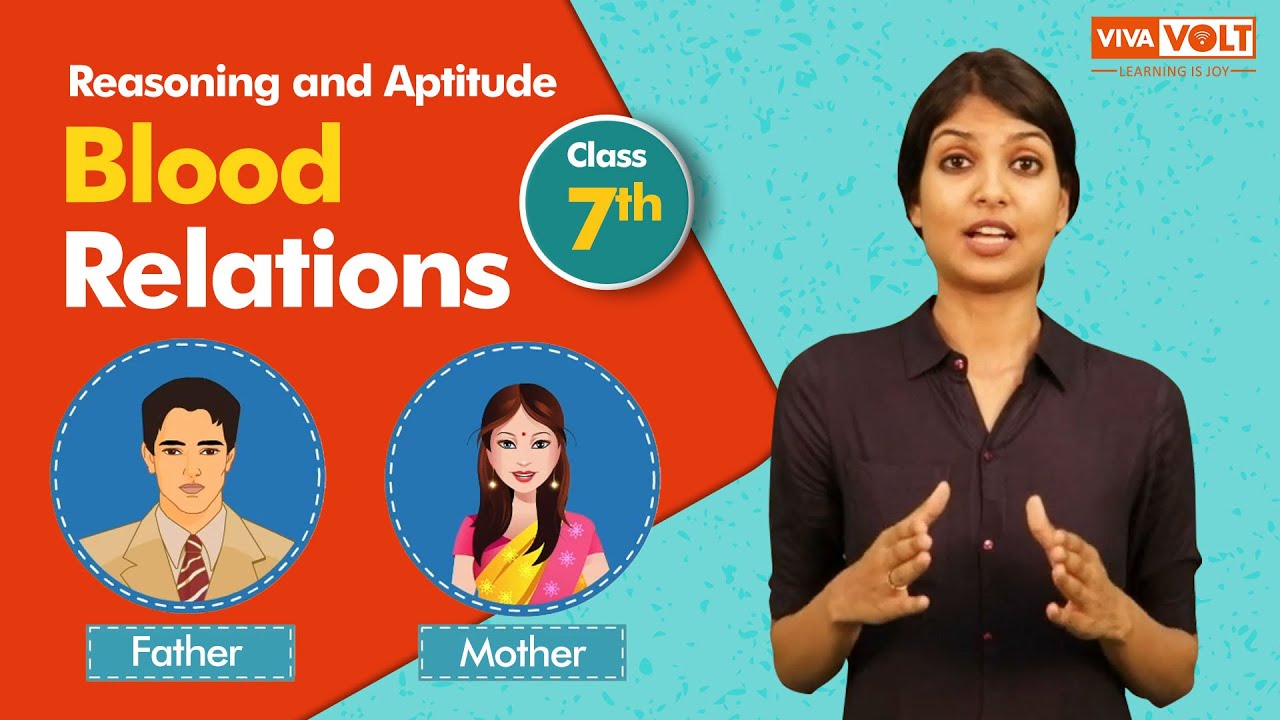 Reasoning and Aptitude: Blood Relations for Grade 7 - YouTube