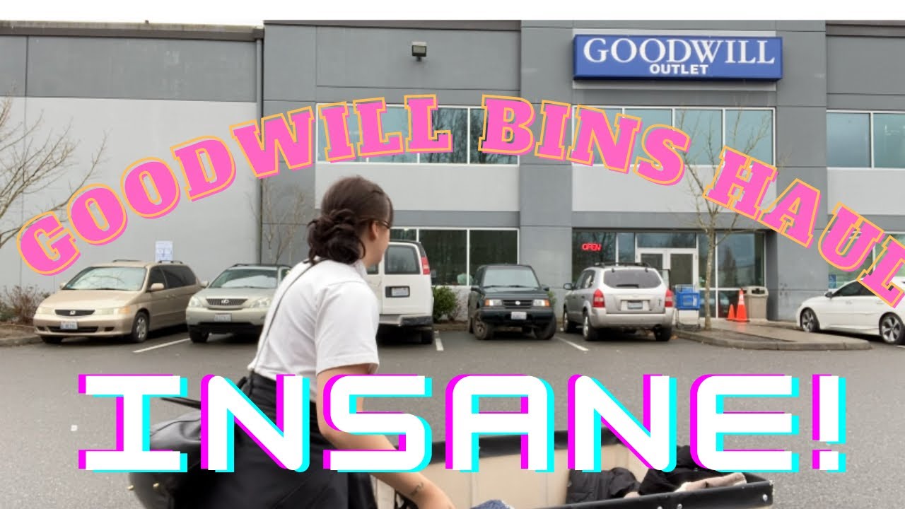 MASSIVE INSANE GOODWILL BINS OUTLET HAUL! SO MANY SWEATERS 😍 - YouTube