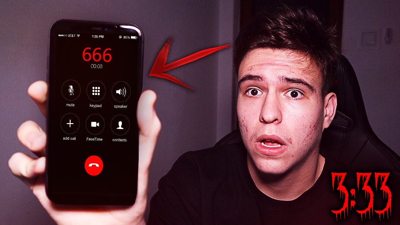 NU SUNA LA ACEST NUMĂR DE TELEFON LA ORA 3:33 DIMINEAȚA! *horror* - YouTube