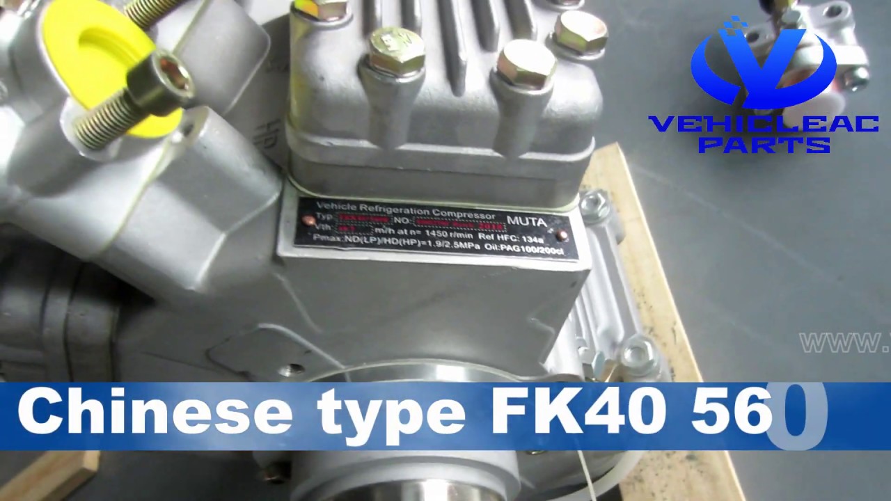 Chinese-made GEA Bock FK40 560 Compressor 8126-00099 Yutong Bus Air ...