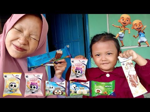 JAJAN ES KRIM AICE RASA BARU MOCHI PEACH DAN MILK CEREAL CHOCOLATE ...