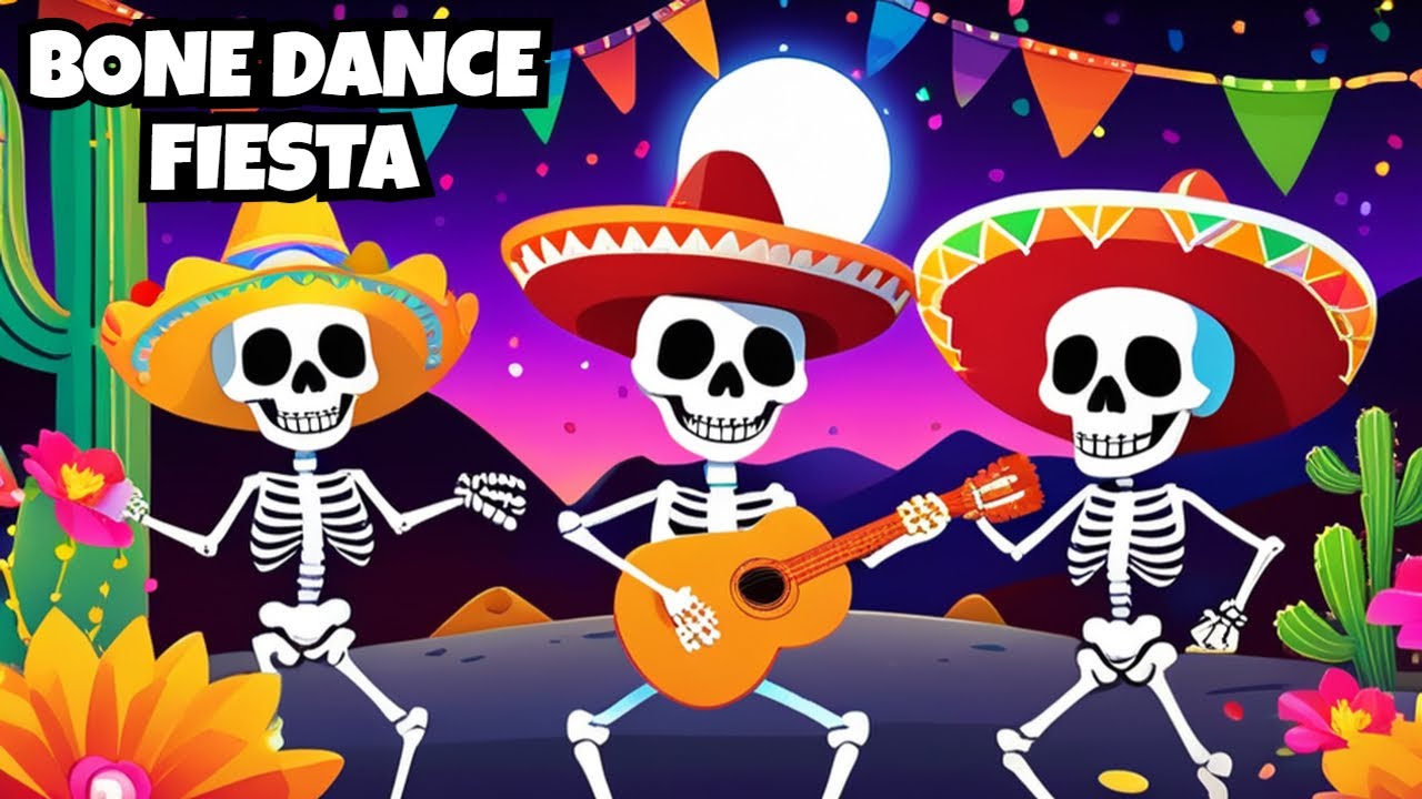 "Dancing Bones Fiesta: Meet the Skeleton Finger Family!" - YouTube