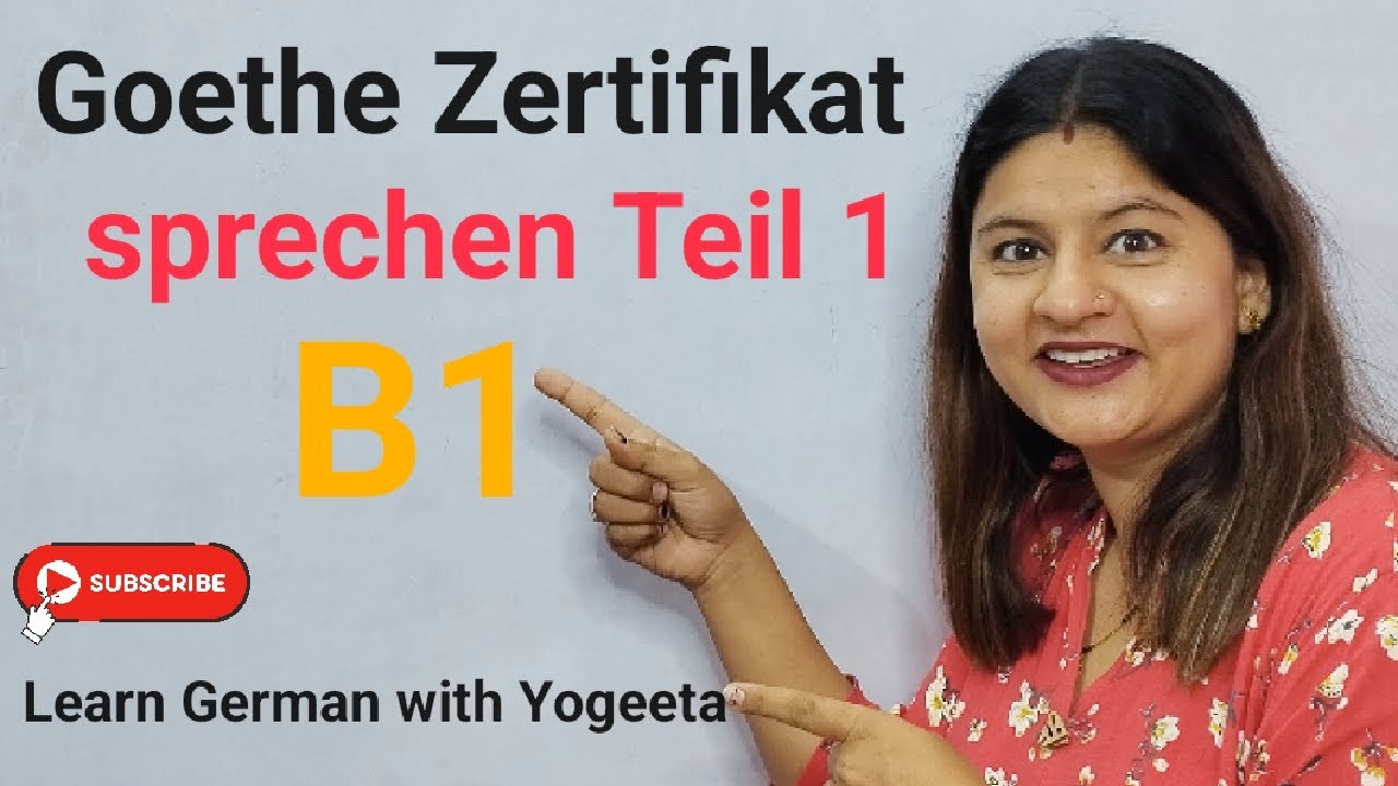 Goethe Zertifikat B1 sprechen Teil 1 | Gemeinsam planen📋📋 # ...
