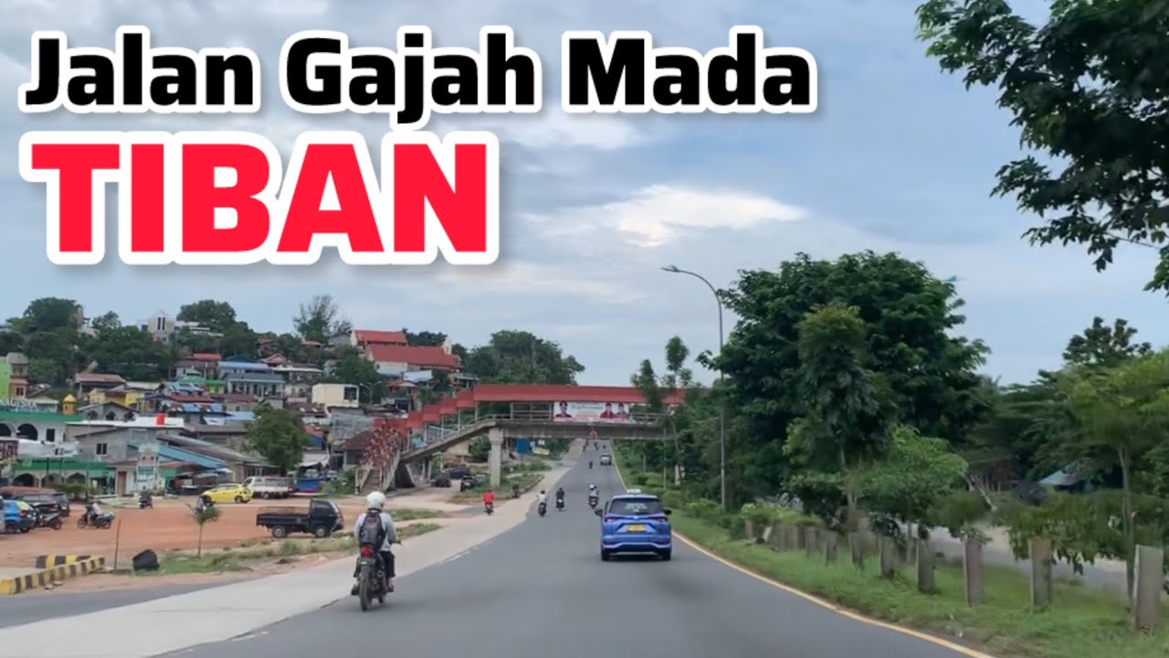 Suasana Jalan Gajah Mada Tiban Batam 2024 - YouTube