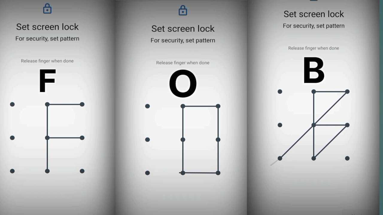 Top 15+ impossible pattern //strong pattern #pattern #lock #screenlock #mobilelock - YouTube