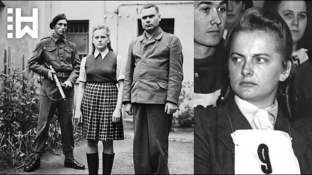 Execution of Irma Grese - " Hyena of Auschwitz " - "Beautiful Beast ...