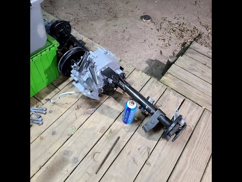 01 Club Car Engine build and assembly Now for sale w/ transaxle - YouTube