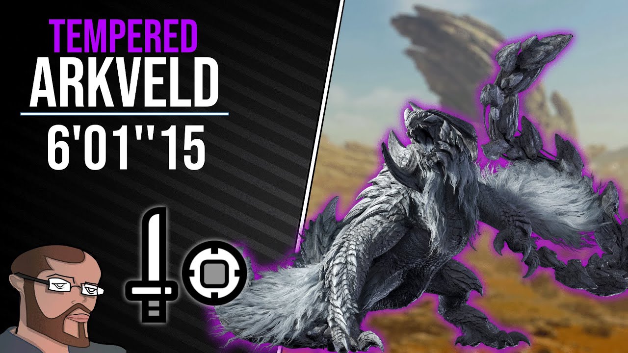 MH Wilds | Tempered Arkveld Solo (Sword and Shield | SnS) - 6'01''15 ...