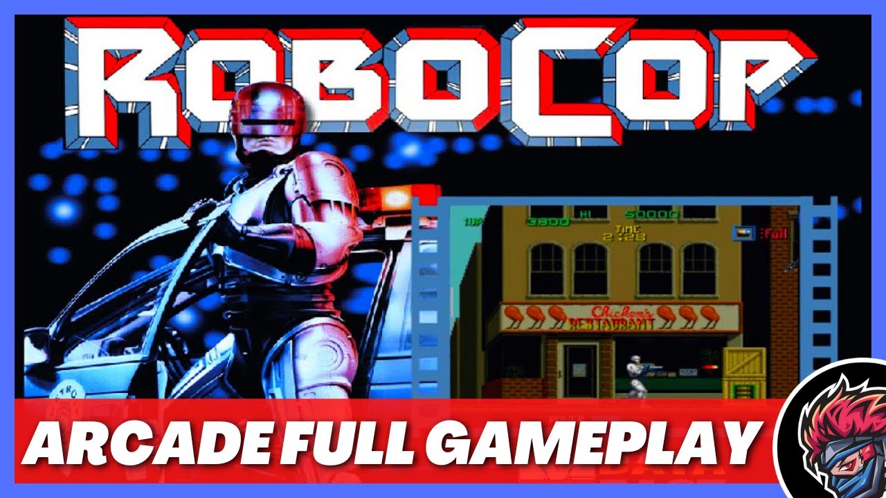 I'D BUY THAT FOR A DOLLAR | ROBOCOP ARCADE (1988) | FULL GAMEPLAY # ...