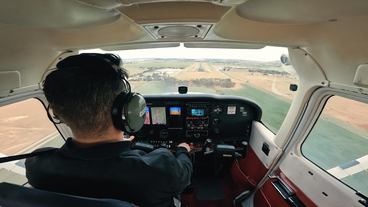 My First Student Solo - Private Pilot License Australia - YouTube