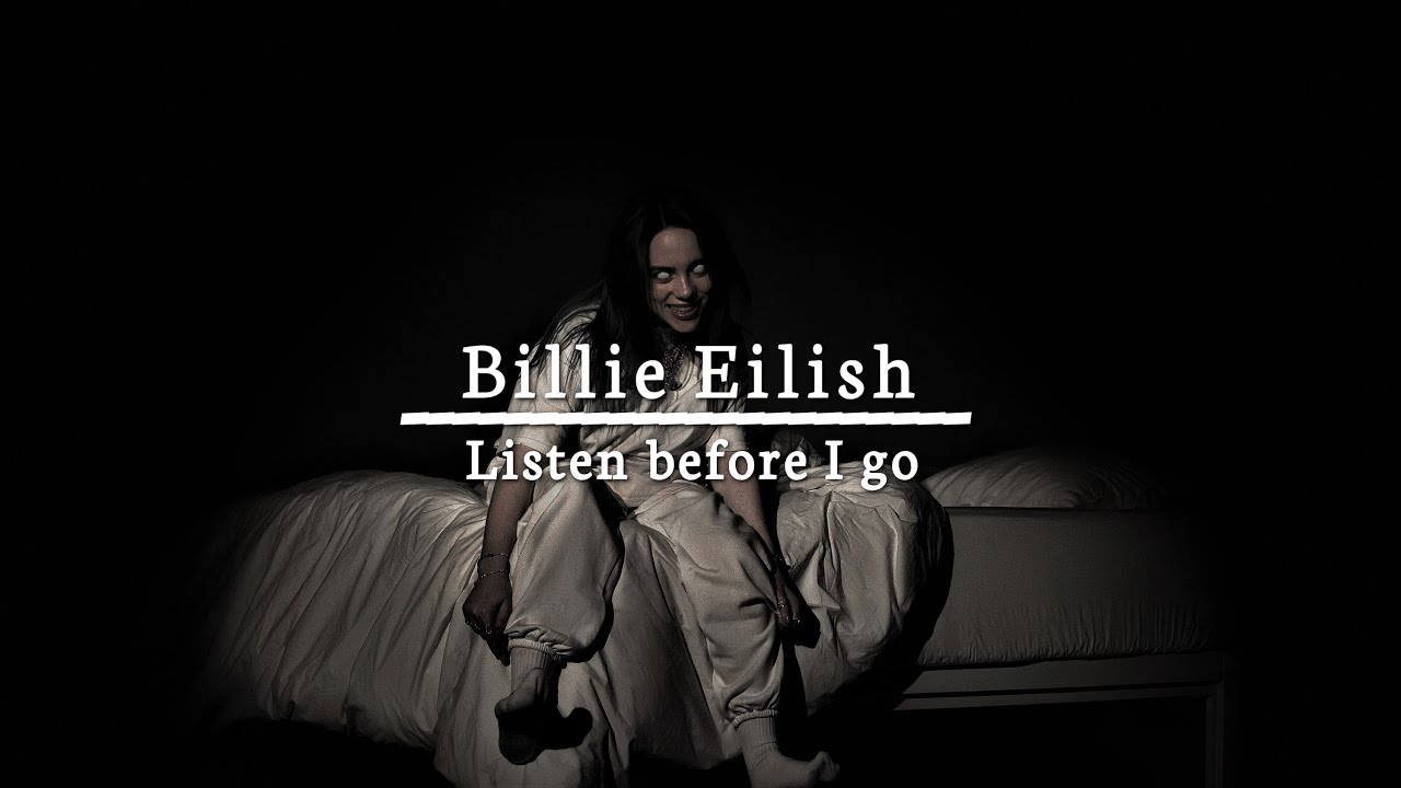 Billie Eilish - Listen before I go (Greek Lyrics) - YouTube