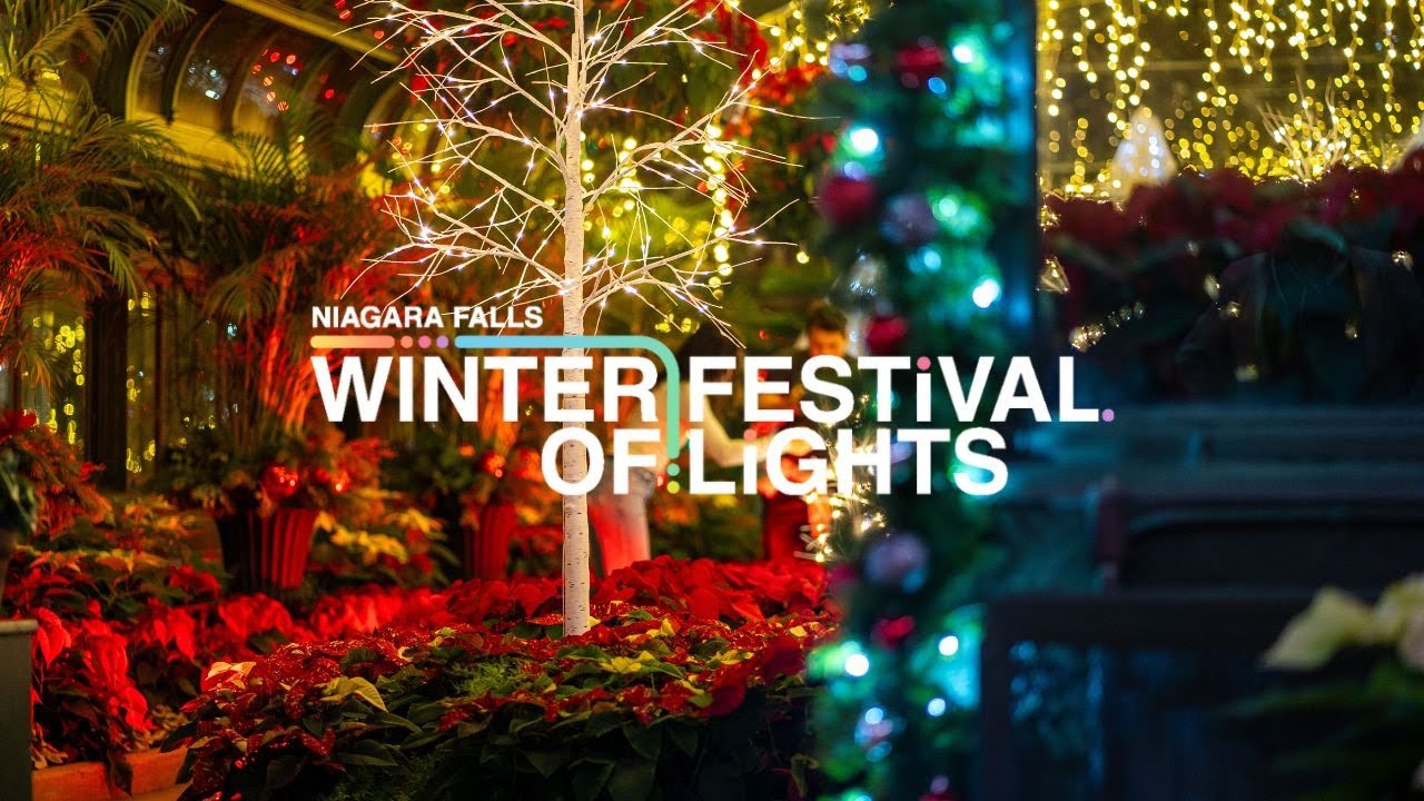 2024 - 2025 The Niagara Falls Winter Festival of Lights - YouTube