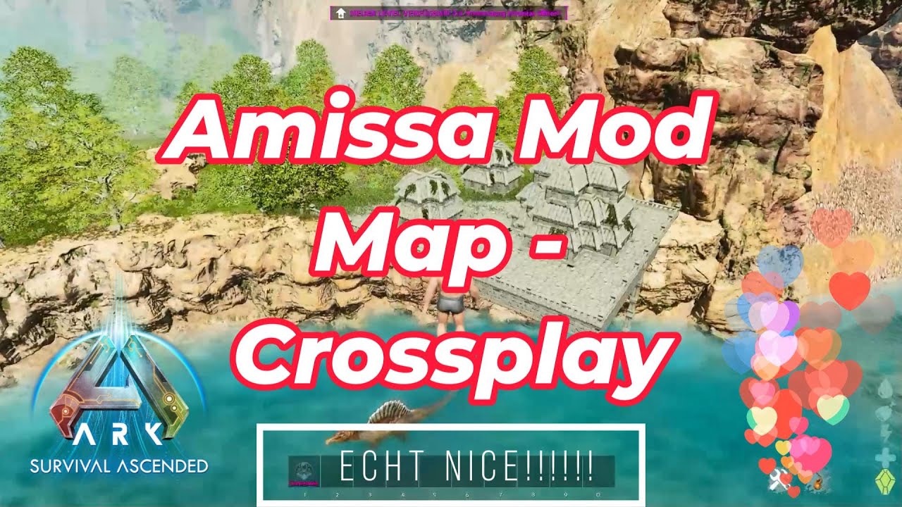 ARK ASA Mod Map - Amissa - Crossplay -Wunderschön, Episch - Es lohnt ...