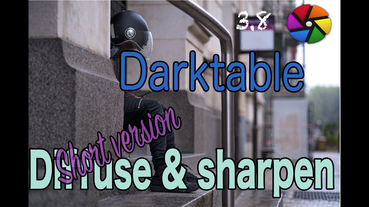 [ENG] darktable diffuse and sharpen (shorter version) - YouTube