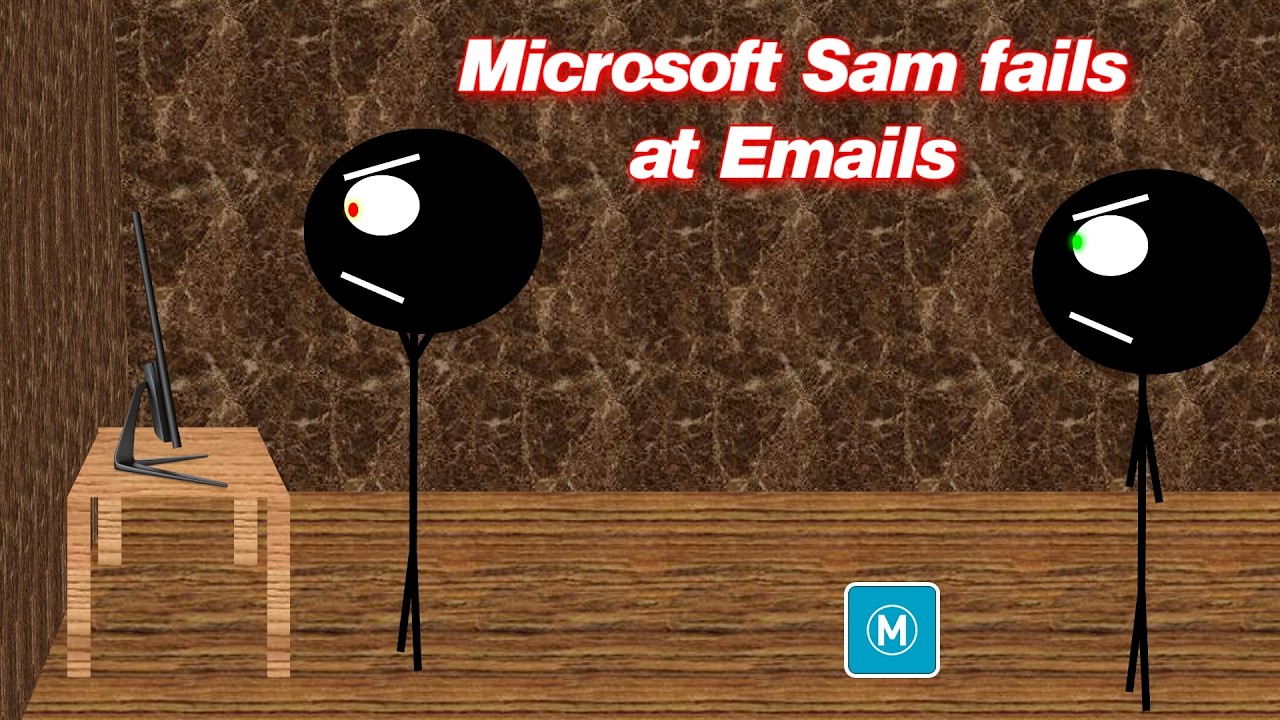 Microsoft Sam fails at Emails. - YouTube
