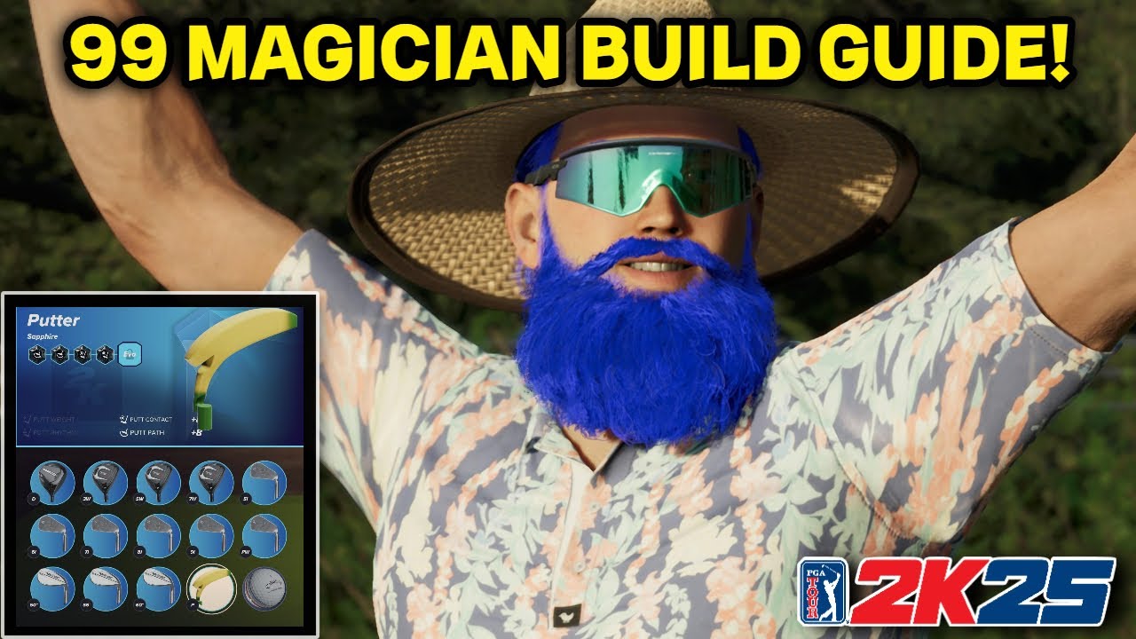 THIS BUILD is MAGIC -- Best Archetype in the Game? | PGA Tour 2K25 BEST ...
