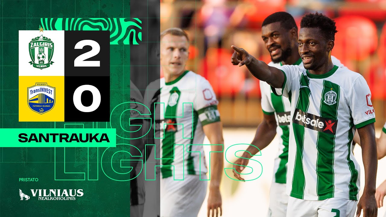 Santrauka | Highlights | Žalgiris - TransINVEST - YouTube