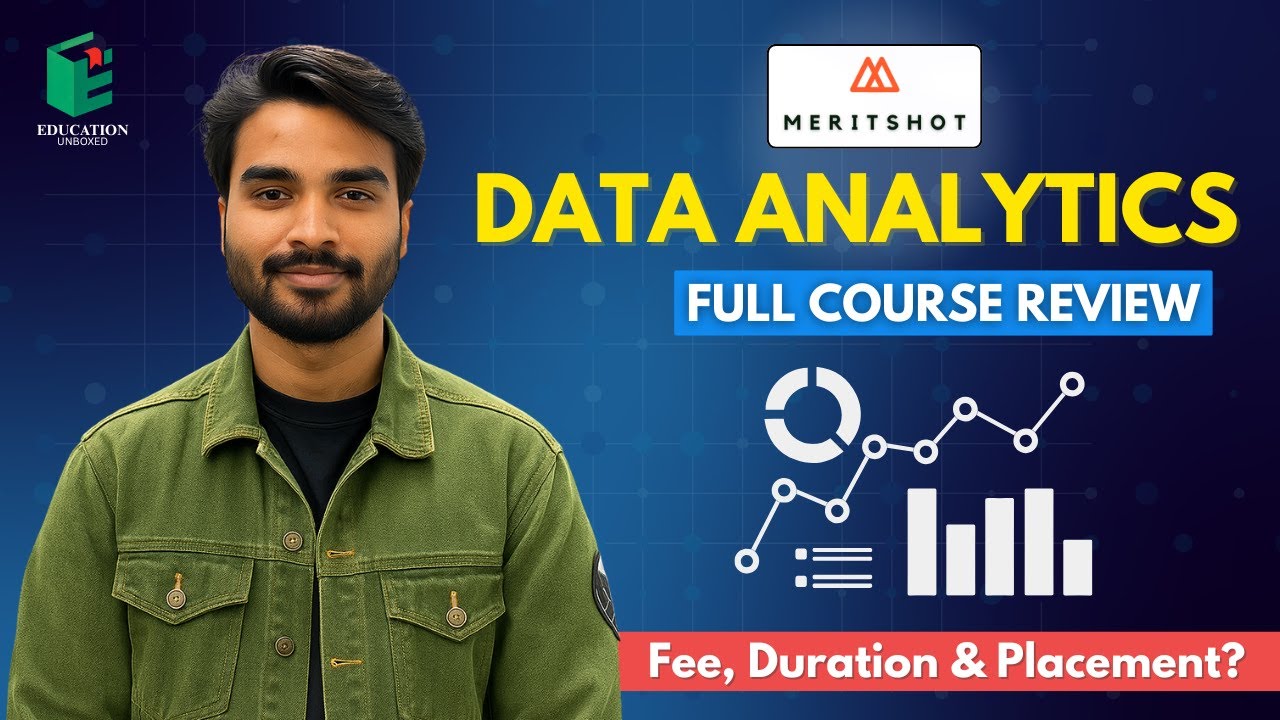 Meritshot Data Analytics Course Detailed Review #dataanalyticscourses - YouTube