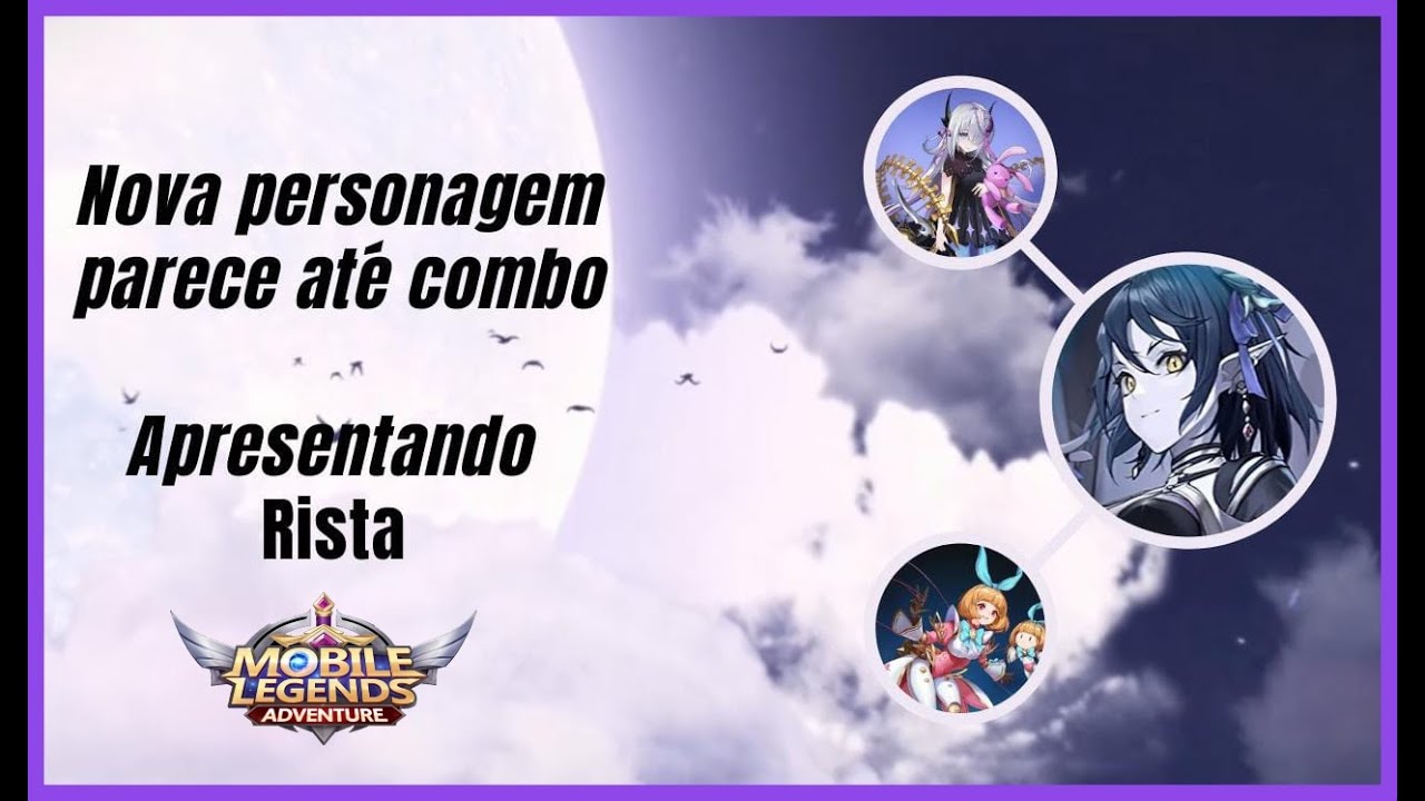 CONHECENDO A NOVA HERÓINA DO MLA RISTA, PULAR BATALHA EM VÁRIOS MODOS ...