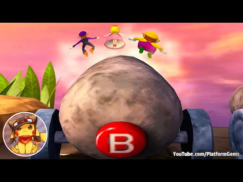 Mario Party 4 - All Lucky Minigames [1080p]