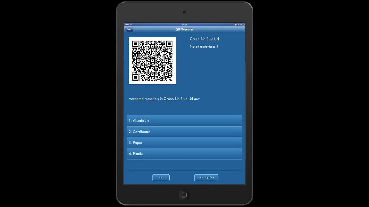 QR Reader: Read QR codes attached to your recycling containers for ...
