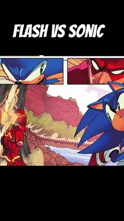 The Flash Vs Sonic - YouTube