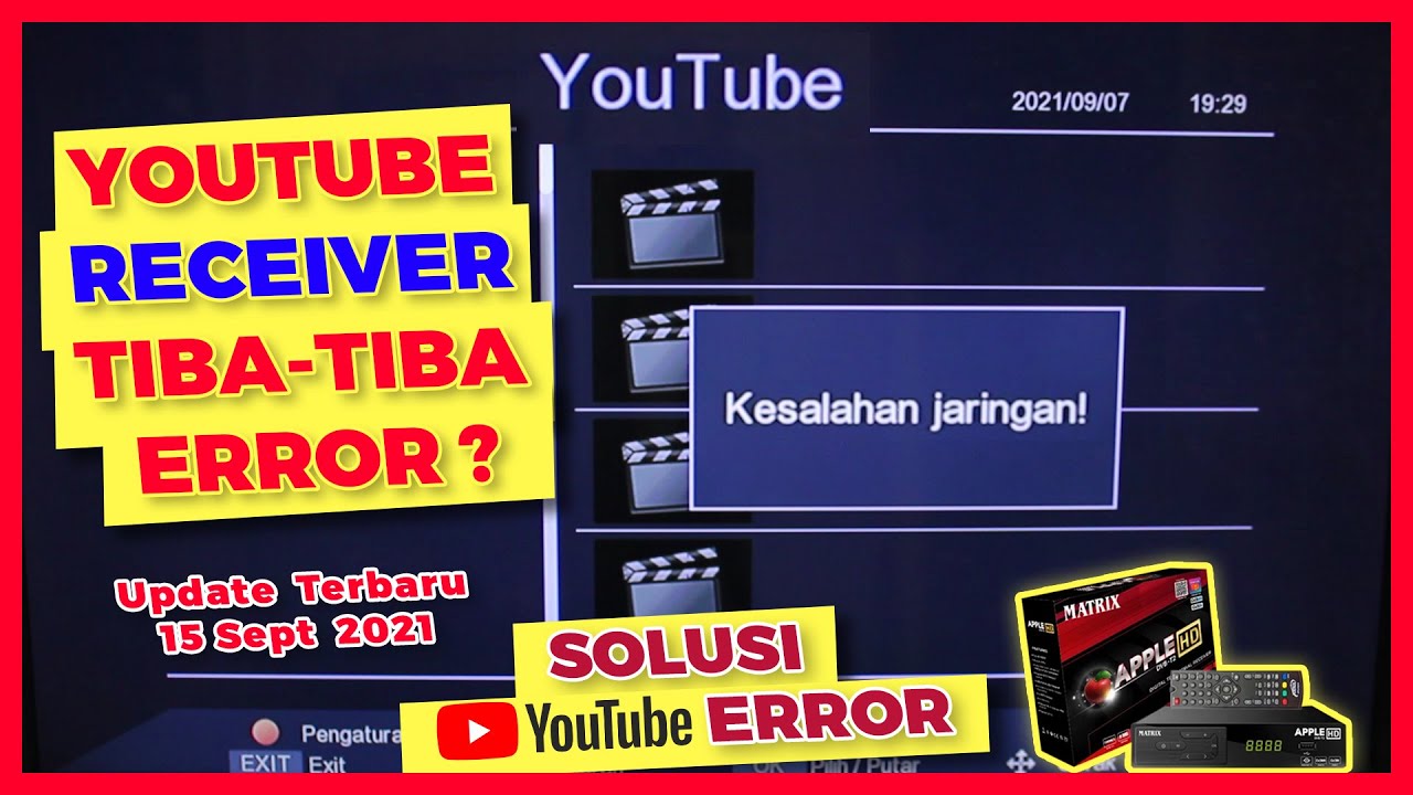 UPDATE Software Terbaru Set Top Box Matrix Apple HD DVB-T2 | YOUTUBE ...
