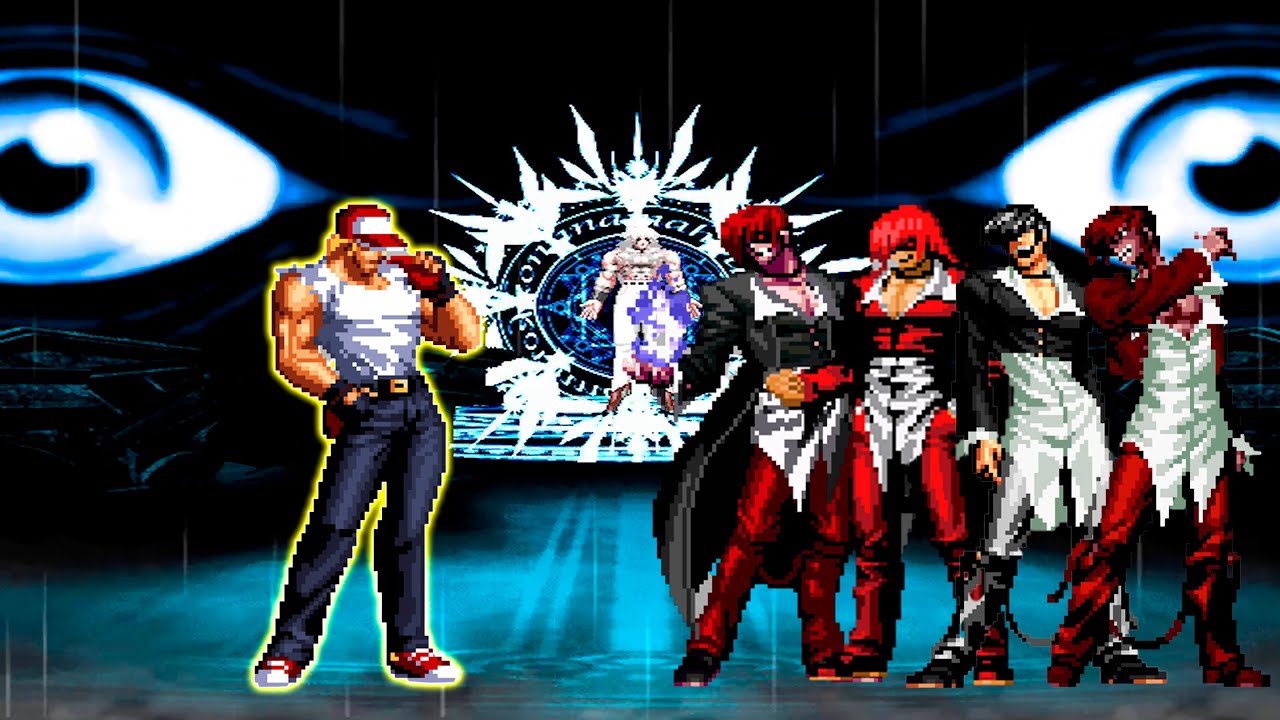 [KOF Mugen] Terry MF vs Orochi Iori - YouTube