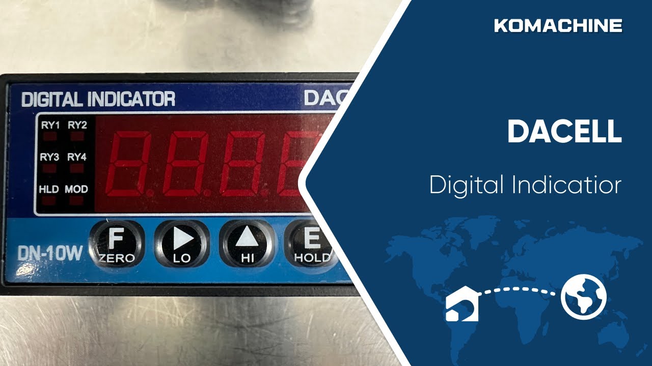 DACELL / Digital Indicatior (DN-10W) / INV-03895 - YouTube