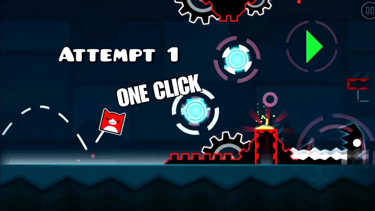 One Click Demon | Geometry Dash Amazing Levels - YouTube