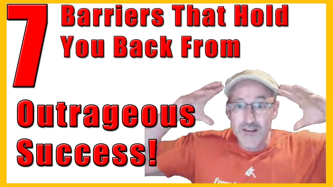 7 Barriers Holding You Back From Outrageous Success on Amazon - Andy ...