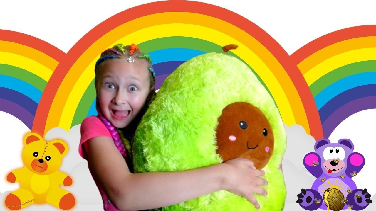 Polina playing with toys with kids all around the world Let's play ...