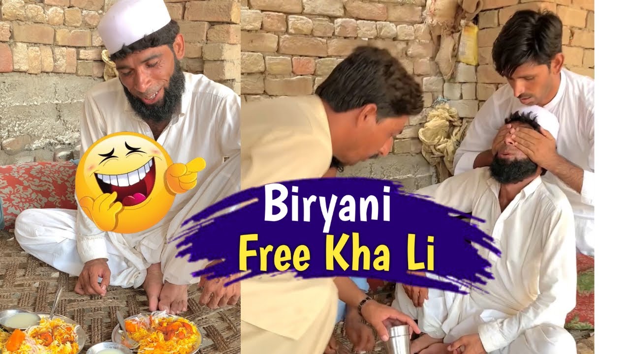 Dimagh Lgao Biryani Khao 🍗😃@Ballazeerreal Funny Video - YouTube