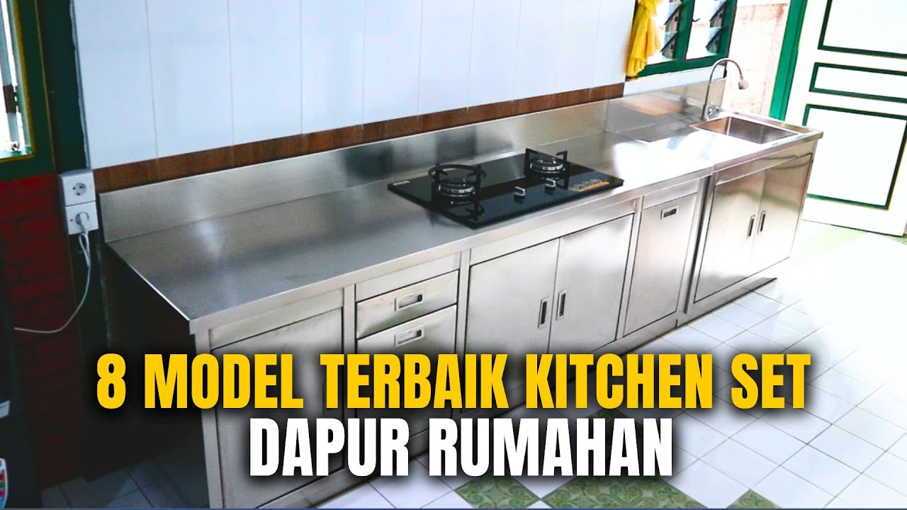 Ukuran Standar Kitchen Set Stainless Steel Yang Ideal #kitchenset # ...