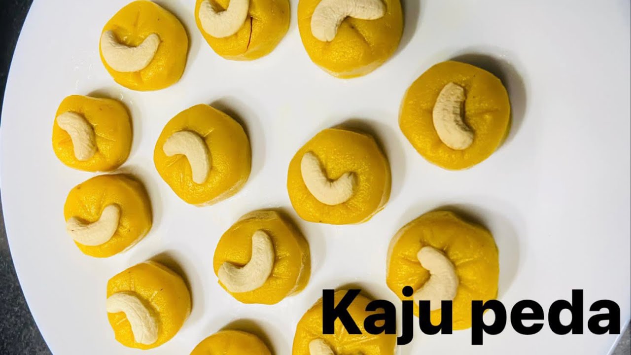 Kaju peda easy recipe - YouTube