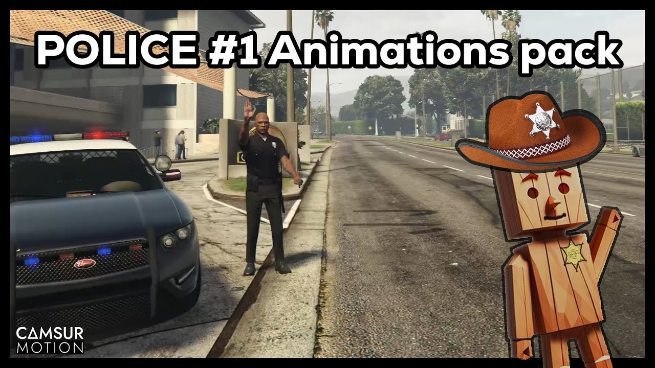 [FIVEM] Police #1 Animation Pack - YouTube
