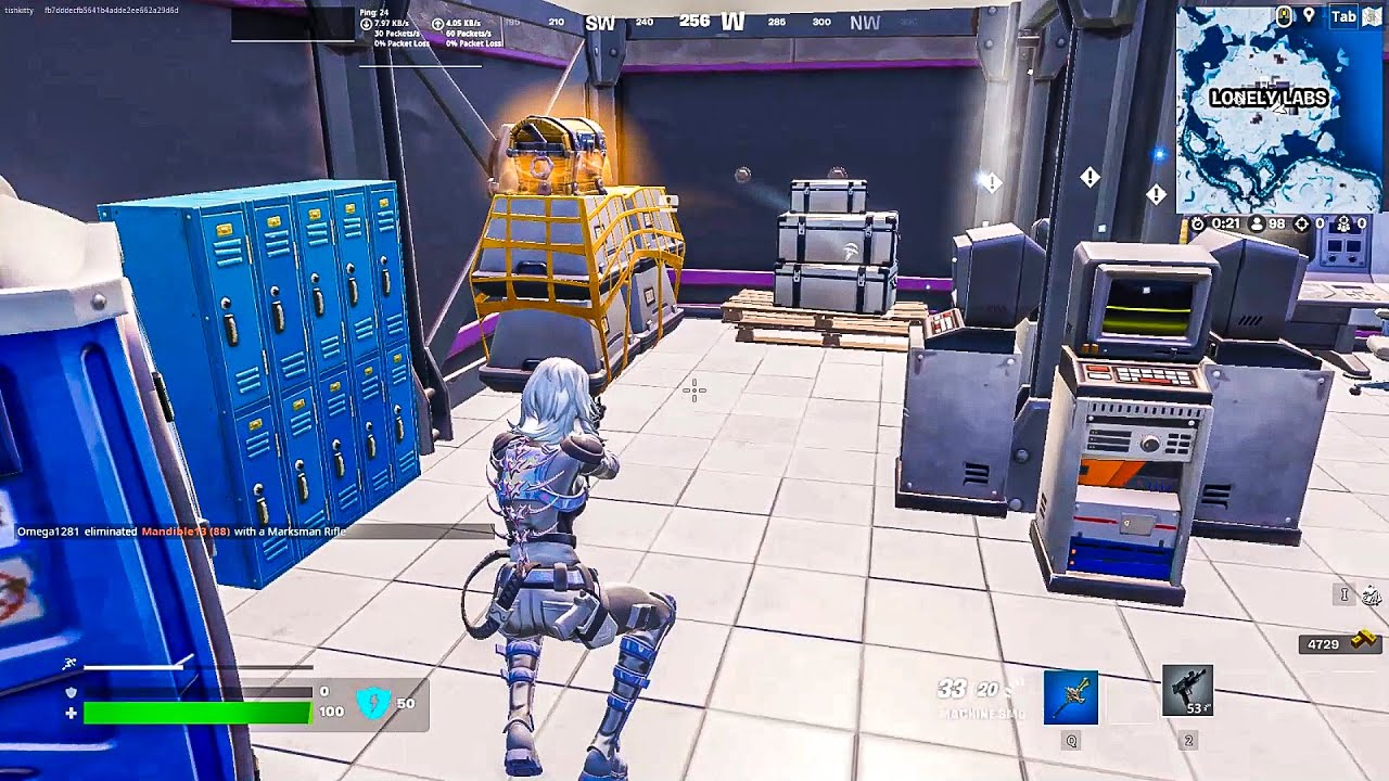 Fortnite Ch 4 - Encrypted Cipher Quest 3 - Lonely Labs - YouTube