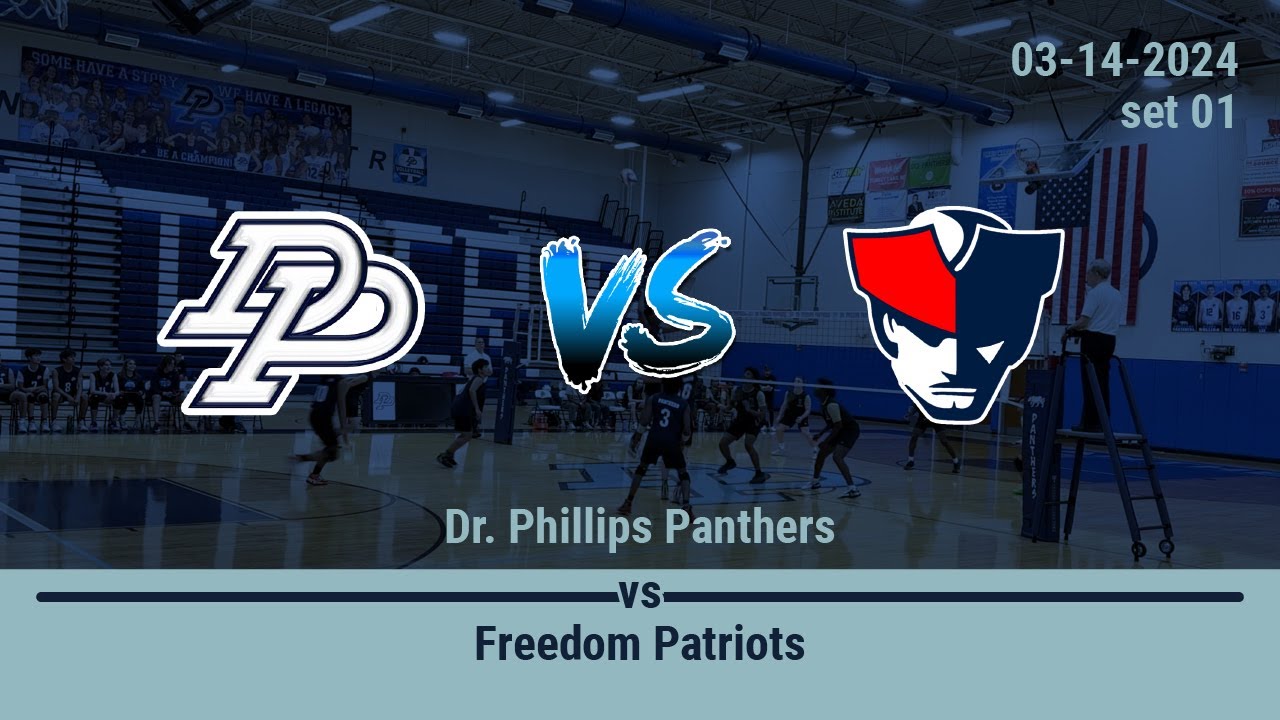 Dr. Phillips Panther vs Freedom Patriots | Set 01 - YouTube