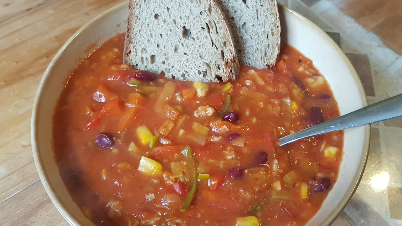 Mitternachtssuppe - Silvestersuppe - veganes Silvesteressen - ohne Soja ...