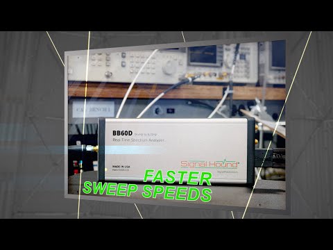 Signal Hound's BB60D 6 GHz Real-time Spectrum Analyzer - YouTube