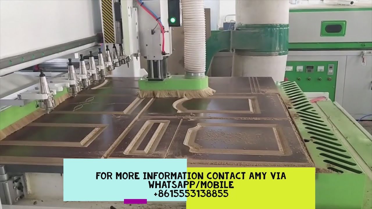 1325 CNC Router engraves router, Automatic Tools Changer ATC ...