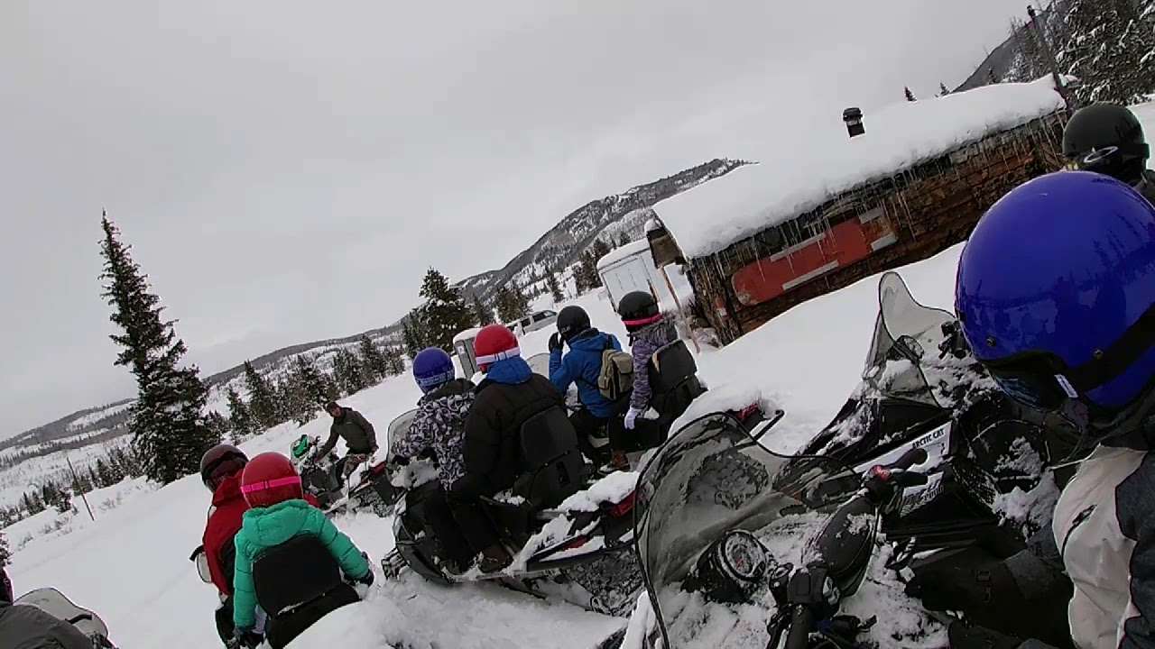 Steamboat Snowmobile Tour 2-17-19 - YouTube