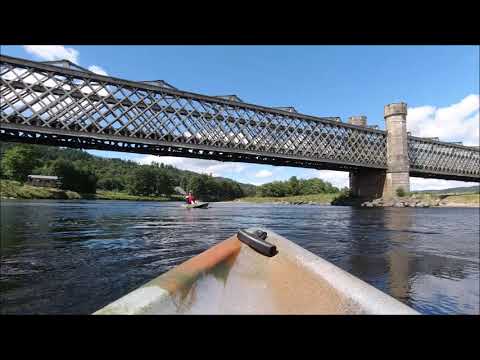 River Tay Kayaking Grandtully to Dunkeld 26Jul20 - YouTube