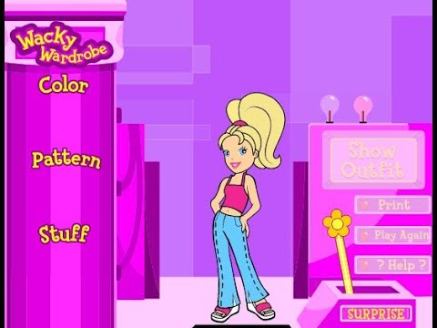 Polly Pocket Wacky Wardrobe (Old browser game) - YouTube
