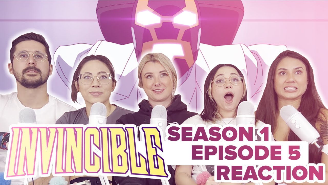 Invincible - Reaction - S1E5 - That Actually Hurt - YouTube